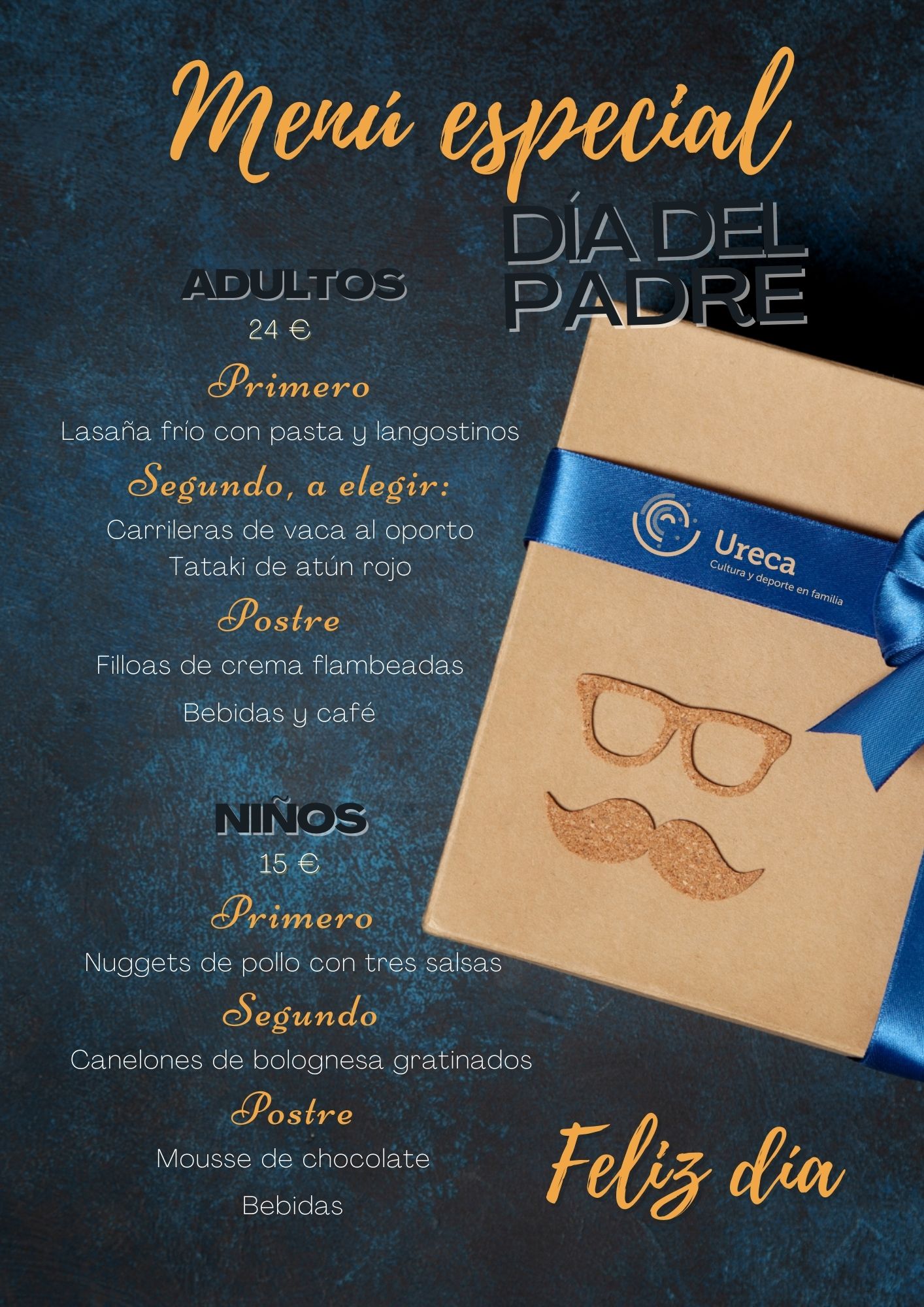 Día del Padre - menú especial - URECA