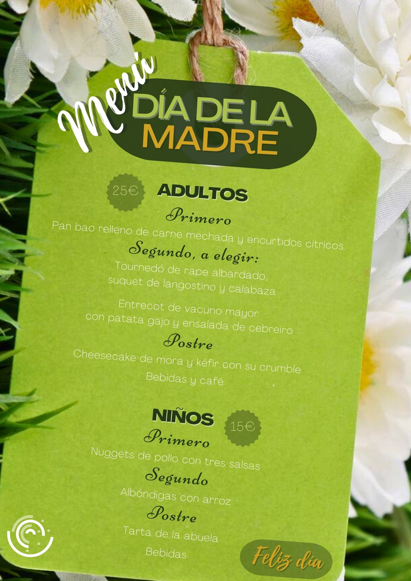 Día de la Madre - menú especial - URECA